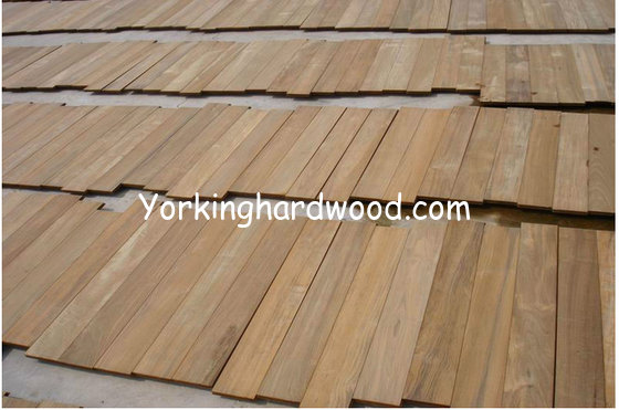 Unfinished  Teak  Hardwood  Flooring