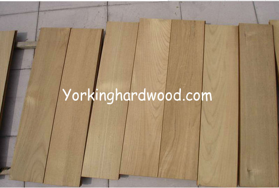 solid unfinished teak flooring