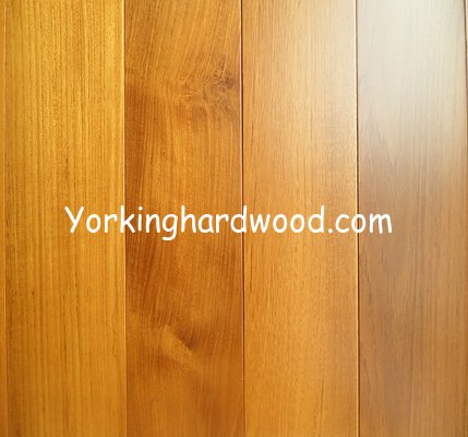 dark matured old teak solid wood floors