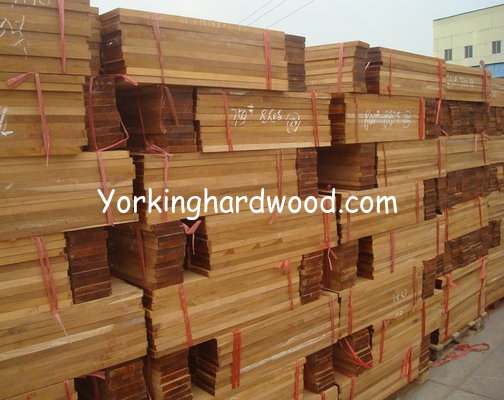 dark matured old teak solid wood floors