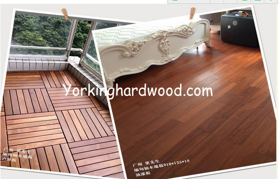 teak outdoor parquet floor
