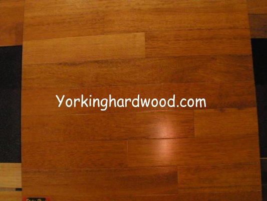 Prefinished solid merbau wood flooring