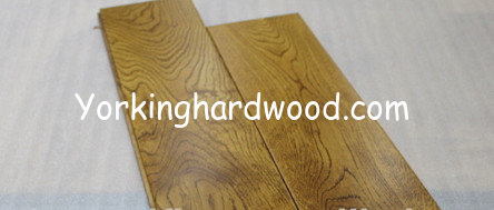Golden wheat stain oak solid wood floors