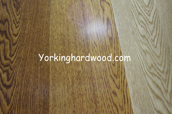 UV lacquered solid oak parquet flooring