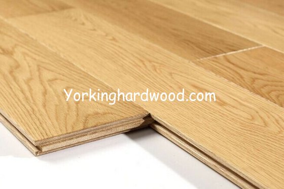 Prefinished white oak solid wood flooring