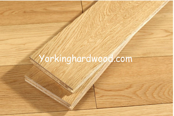 Prefinished white oak solid wood flooring