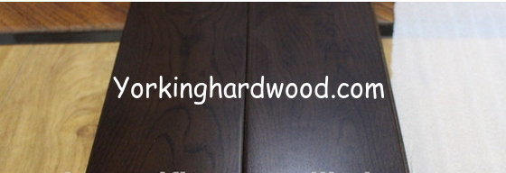 Prefinished dark oak solid wood flooring
