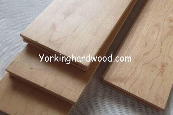 light natural maple solid wood flooring