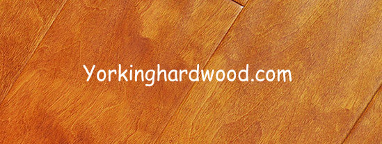 golden wheat maple hardwood flooring from China