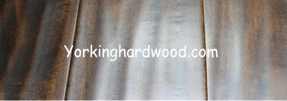 hand scraped asian walnut engineered hardwood flooring