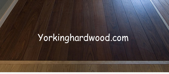 Natural American black walnut wood flooring