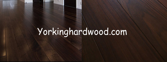 Natural American black walnut wood flooring