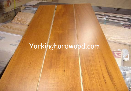 low price golden teak engineered wood flooring