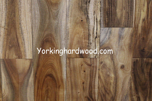 Light color Natural Acacia hardwood flooring