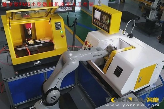 Flexible Manufacturing System for educating and training students in the principles and technologies of computer integr