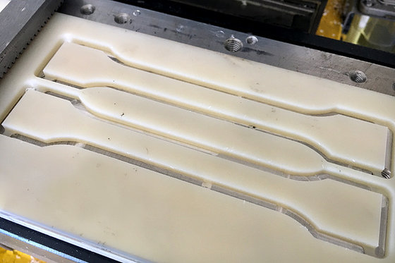 Tensile Sample Cutting With The MT200C Cnc Mill