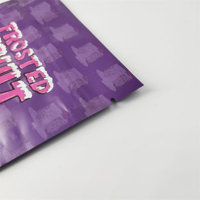Hot Sale Customize OPP Aluminum Foil Three Side Seal Sugar Packaging Bags With Window