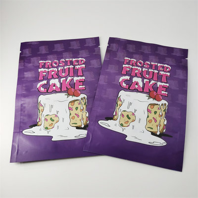 Hot Sale Customize OPP Aluminum Foil Three Side Seal Sugar Packaging Bags With Window