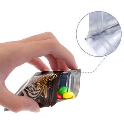 Hot Sale Customize OPP Aluminum Foil Small Sachet Three Side Seal Sugar Packaging Bags mylar bag