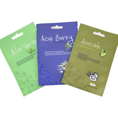 Customize Cosmetic Makeup Product Aluminum Foil Face Cream Packaging Pouch Hair Face mask Packaging Bag