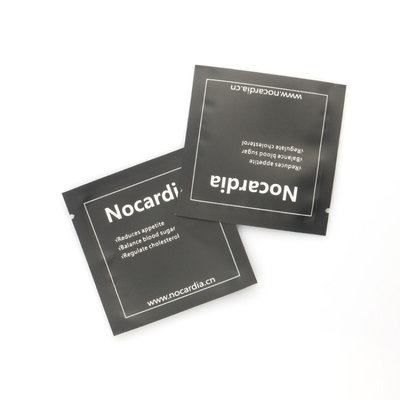 Digital Printing Custom Logo 3 Side Seal Small Sachet Heat Sealable Sample Packet Bags For Pills Powder Capsules