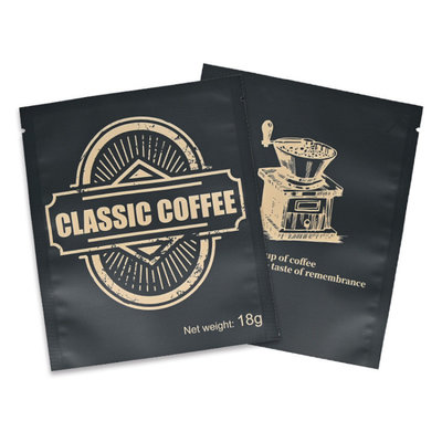 Digital Print Aluminum Foil Laminated Mini Pouch Portable Making Plastic Coffee Powder Packaging Bag With Sealing Zipper