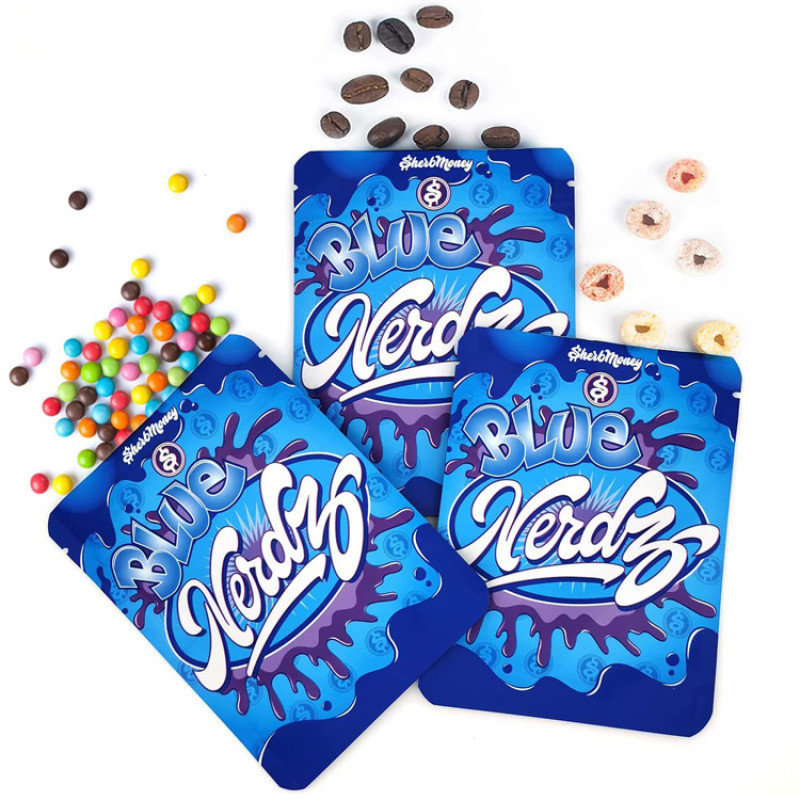 Hot Sale Customize OPP Aluminum Foil Small Sachet Three Side Seal Sugar Packaging Bags mylar bag