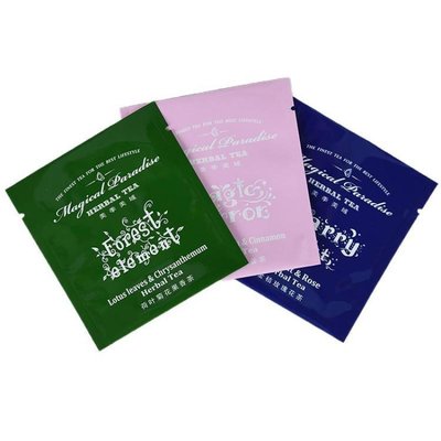 Hot Sale Customize OPP Aluminum Foil Three Side Seal Sugar Packaging Bags With Window