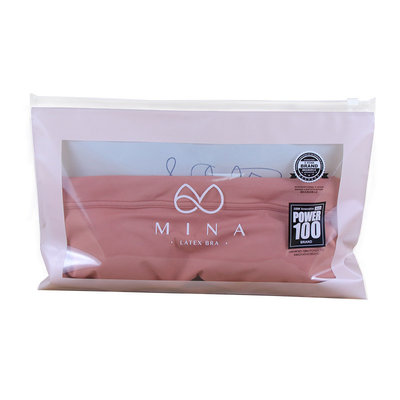 Recycled Clothing Packaging Clear Plastic Resealable Bag Packing Zipped Package For Cloth Zip Lock Bags