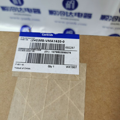 Original genuine Johnson Control MS-VMA1620-0 VAV integrated dedicated controller module supplier