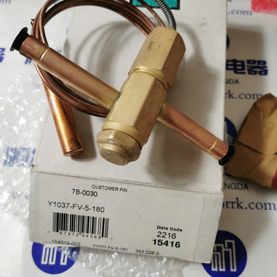 Expansion valve temperature response liquid expansion valve Y1037-FV-5-180 supplier