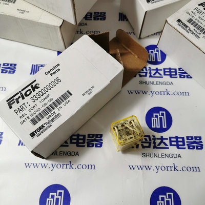 333Q0000206 Original York Industrial Unit Triangle Relay supplier