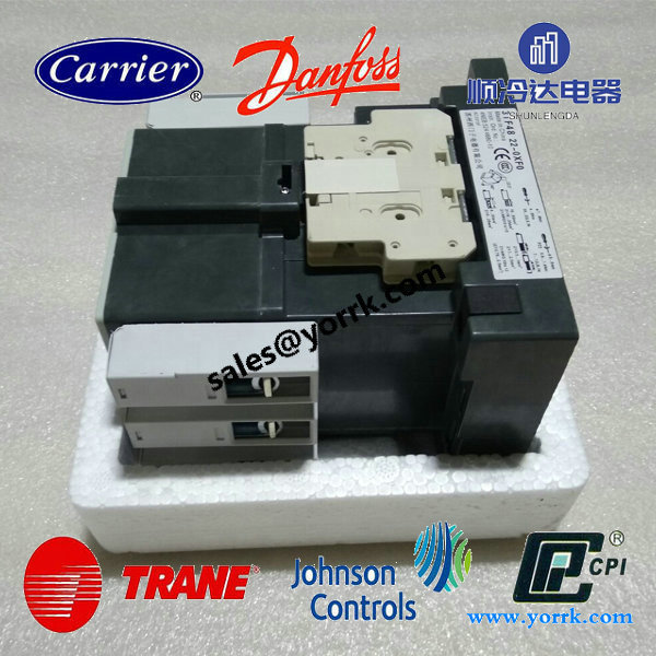 Chiller refrigeration application spare parts 3TF4822-OXFO Carrier contactor supplier