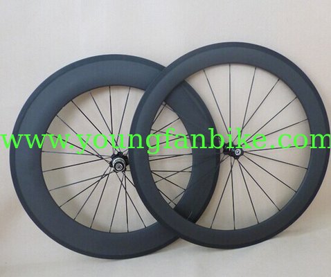3k/matt  700c front 60+rear 88MM Carbon clincher wheelset width 23mm for road bike wheels