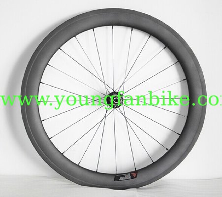 2014YOUNGFANBIK EN Standard 60mm clincher carbon wheels 700C high tg rim road bike Chinese