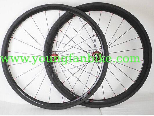 2014 hot sale special assemble 700c carbon wheels 38mm+50mm 23mm tubular for road bike