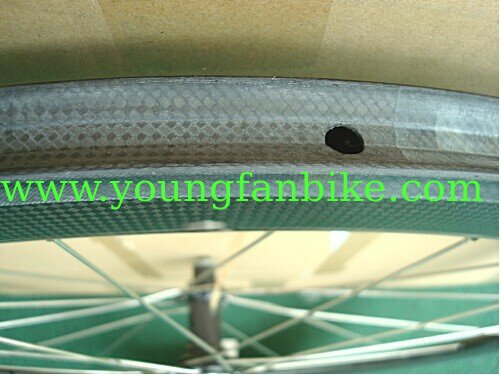 Hand build 100% Road bicycle wheels carbon tubular road bike carbon 700c 38+50mm whelsets