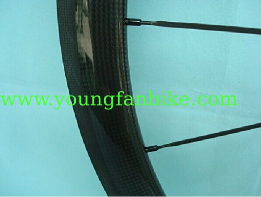 Ultra Light 50mm Carbon Fiber Wheels For road bik  23mm Width Clincher/tubular wheelset