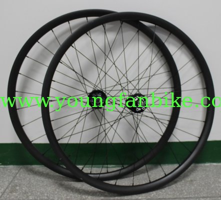 2014 stiffnesee and fashion Chinese carbon clincher mtb 29er*25mm wheelset rims width 30mm
