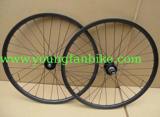 lightest mtb clincherwheels 26er carbon with 25*25MM RIM for mountain bicycle wheelset