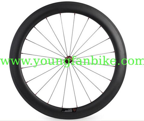 Ultra Light 60mm Carbon Fiber Wheels For 2014 23mm Wider 1520g Clincher/tubular wheelset