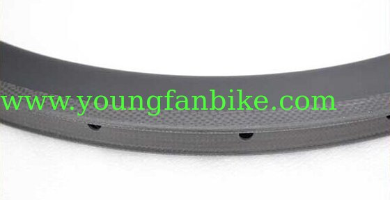2014 new!best quality linght 25mm width 700c 50mm height road bicycle carbon clincher rims
