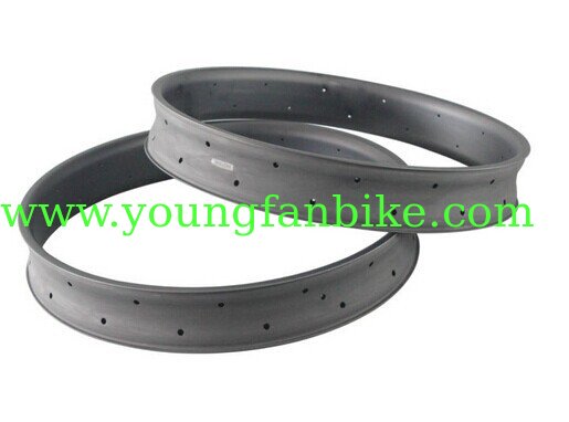 Hot sale 26"carbon fat bike wheels toray t700 carbon snow bicycle wheels at best price