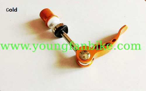 Outdoor Bicycle Quick Release Aluminium Alloy Bike Seat Post Clamp Skewer Bolt Mountain Bike Road Bike Seat Tube Clamp
