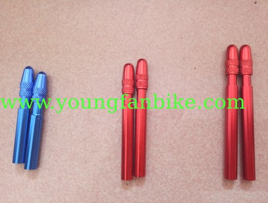 Alloy 40/50/60/70/80mm Valve Extender Used for Carbon Bike Wheel French with Caps Core Adapter Road/Fixed Cycling Tyre
