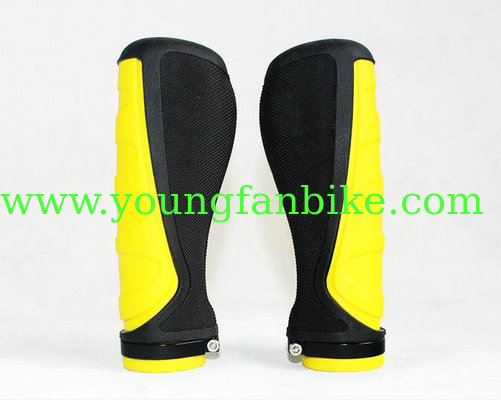 New Design Ergonomic Bicylce MTB High Quanlity Rubber&Alloy Lock Grips Components Bar End Handlebars Push On Soft Grips