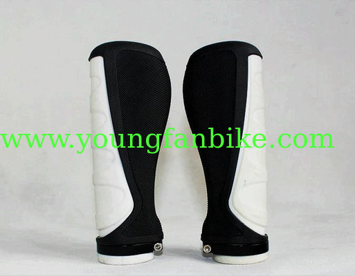 New Design Ergonomic Bicylce MTB High Quanlity Rubber&Alloy Lock Grips Components Bar End Handlebars Push On Soft Grips