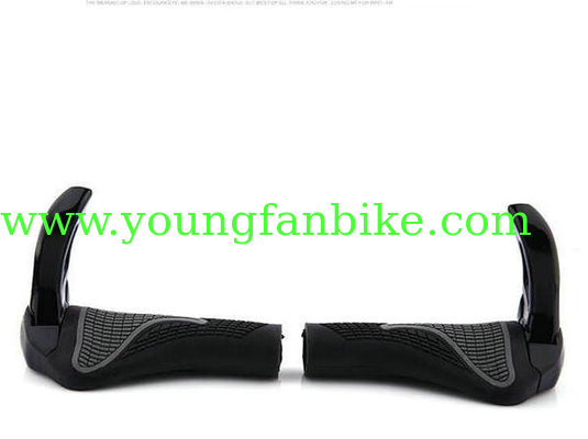 New Design Bicylce MTB bike TPR Rubber&Alloy Sheep Angle Grips Ergonomic Components Bar End Handlebars Push On Soft Grip