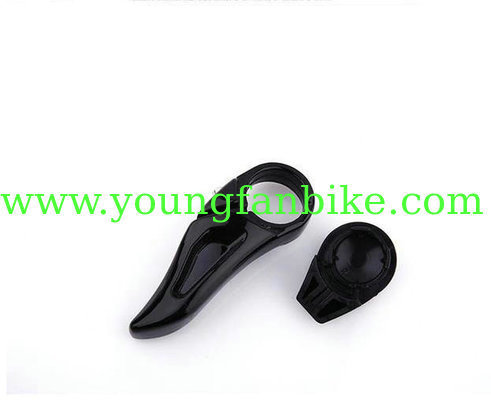 New Design Bicylce MTB bike TPR Rubber&Alloy Sheep Angle Grips Ergonomic Components Bar End Handlebars Push On Soft Grip