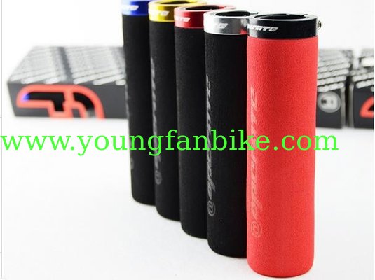 New Arrival  Environmental TPR Rubber&Alloy Handlebar Grips Lock Road bike MTBCycling Bicycle Comfort Antislip Handle